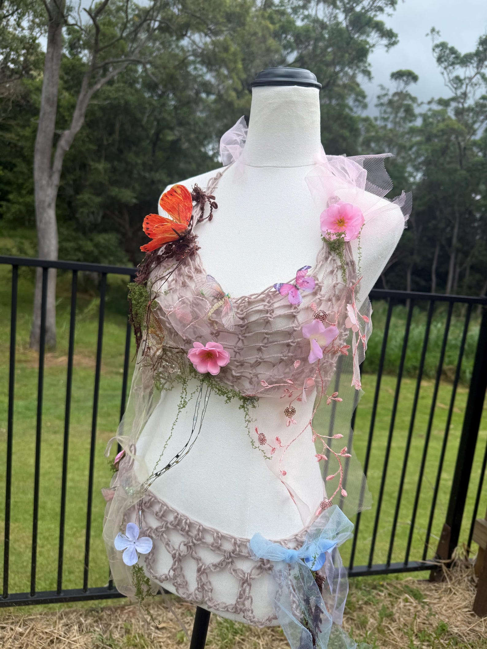 Ethereal Faerie Outfit. Tiny Butterflies Forest Nymph Fairy Festival ...
