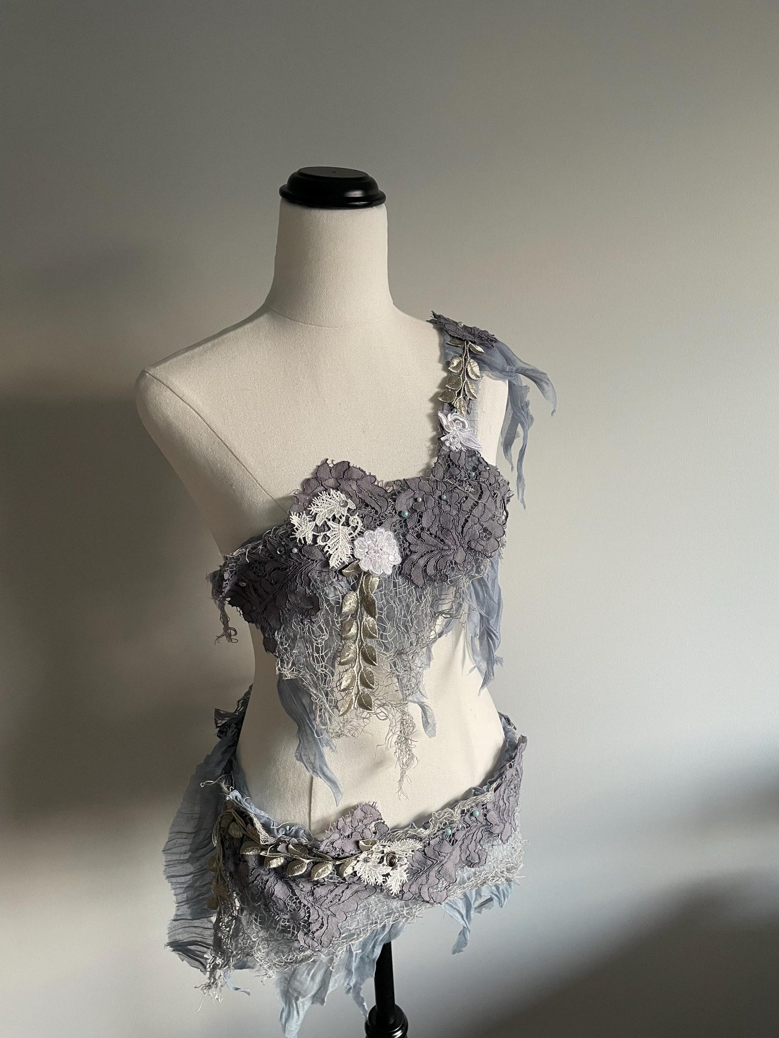 Beautiful Ethereal Outfit Fairy Textile Art to Wear Top. Small. Size ...