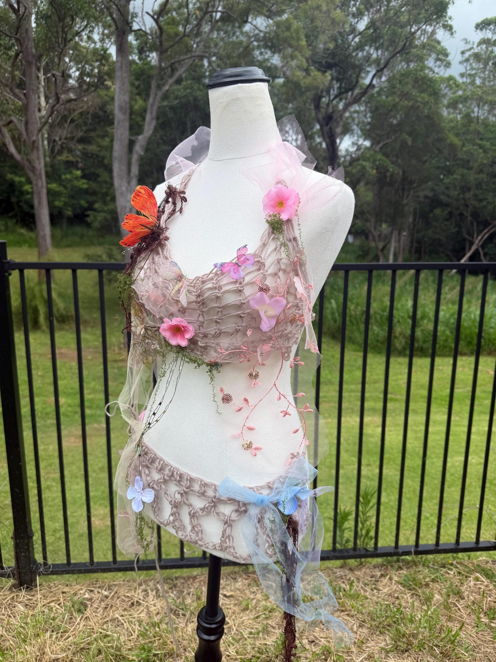 Ethereal Faerie Outfit. Tiny Butterflies Forest Nymph Fairy Festival ...
