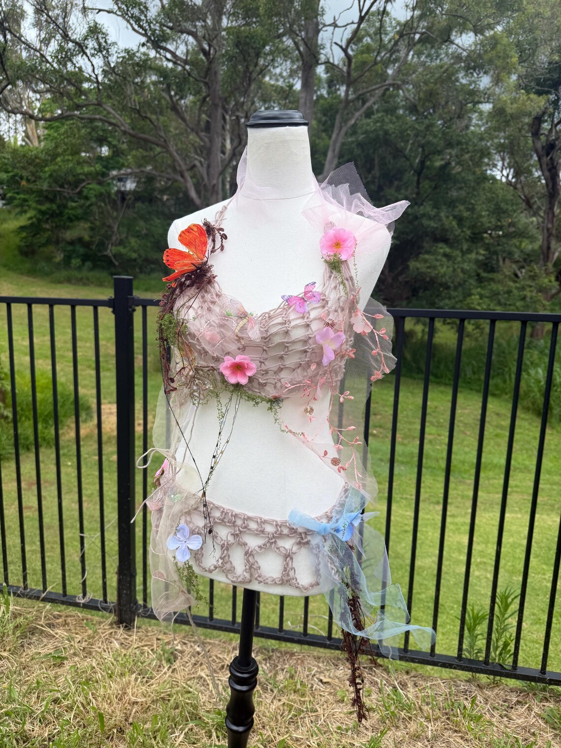 Ethereal Faerie Outfit. Tiny Butterflies Forest Nymph Fairy Festival ...