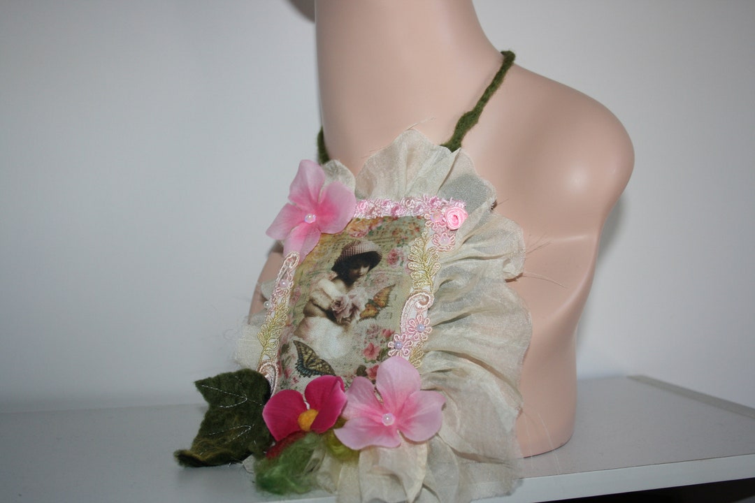 Bohemian Gypsy Fairy Shabby Chic Victorian Gothic Hand Beaded Artsy ...