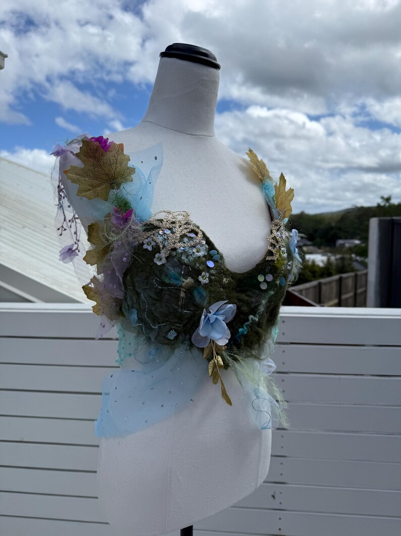 Ethereal Dragonfly Bra Top, Size 12C, Fairy Tale Wearable Art - Etsy