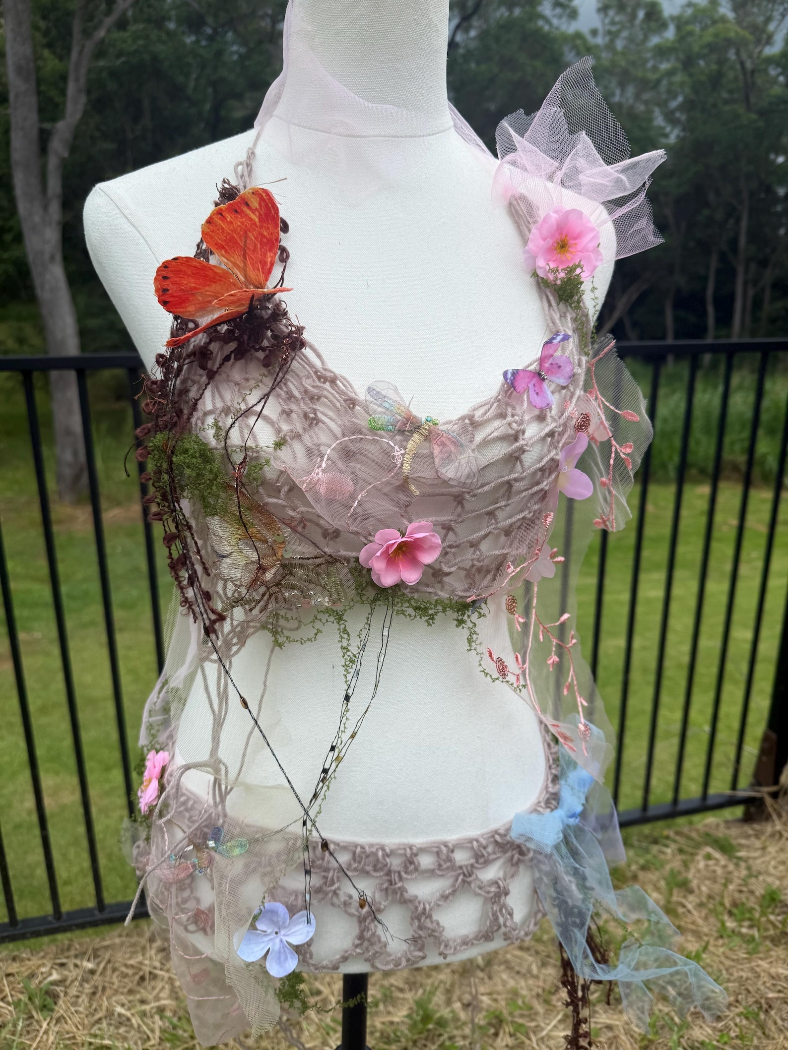 Ethereal Faerie Outfit. Tiny Butterflies Forest Nymph Fairy Festival ...