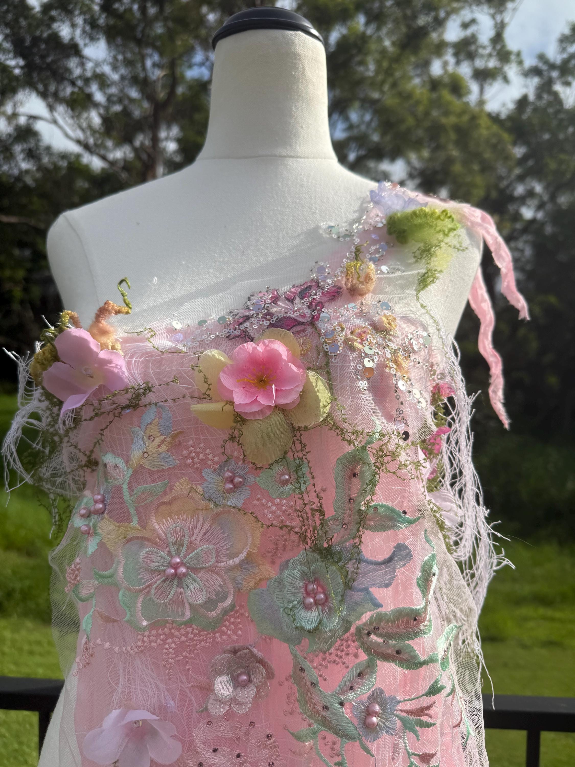 Ethereal Faerie Outfit Top. Tiny Butterflies Forest Nymph Fairy ...