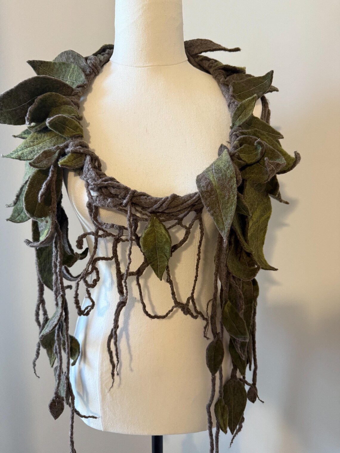 Custom Made to Order- Ethereal Druid Forest Fae Shawl! Made From Very ...