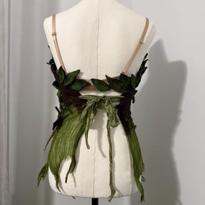 Beautiful Nuno Felted Woodland Goddess Embellished Bra Top. Fairytale ...