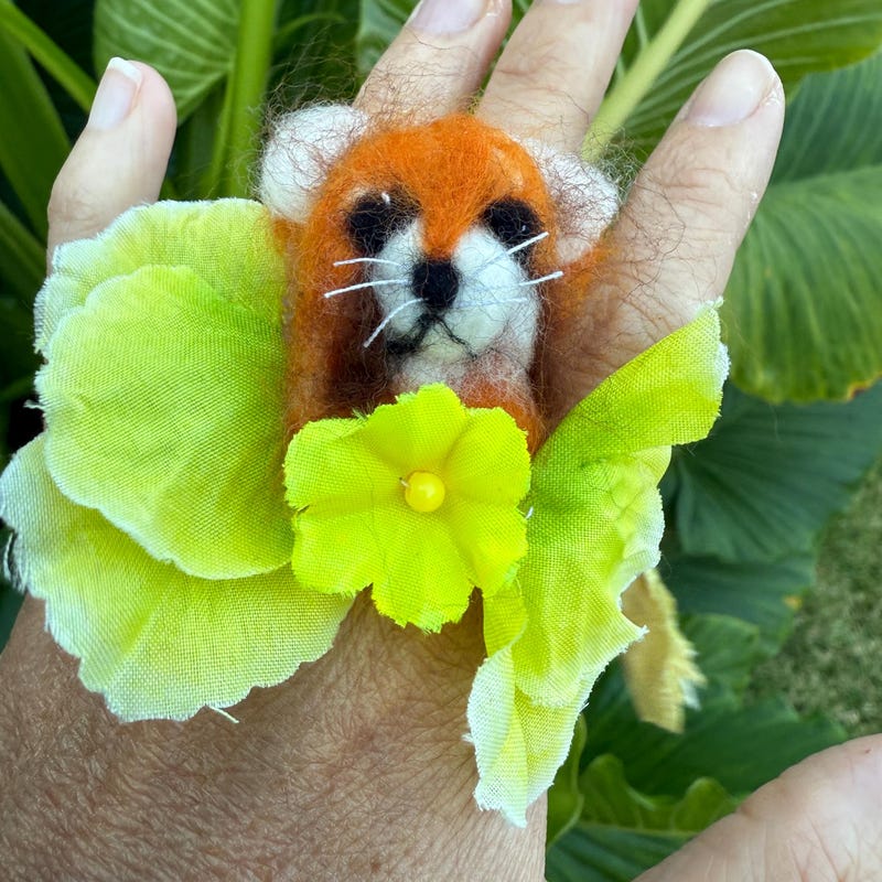 Felted Red Panda - Etsy