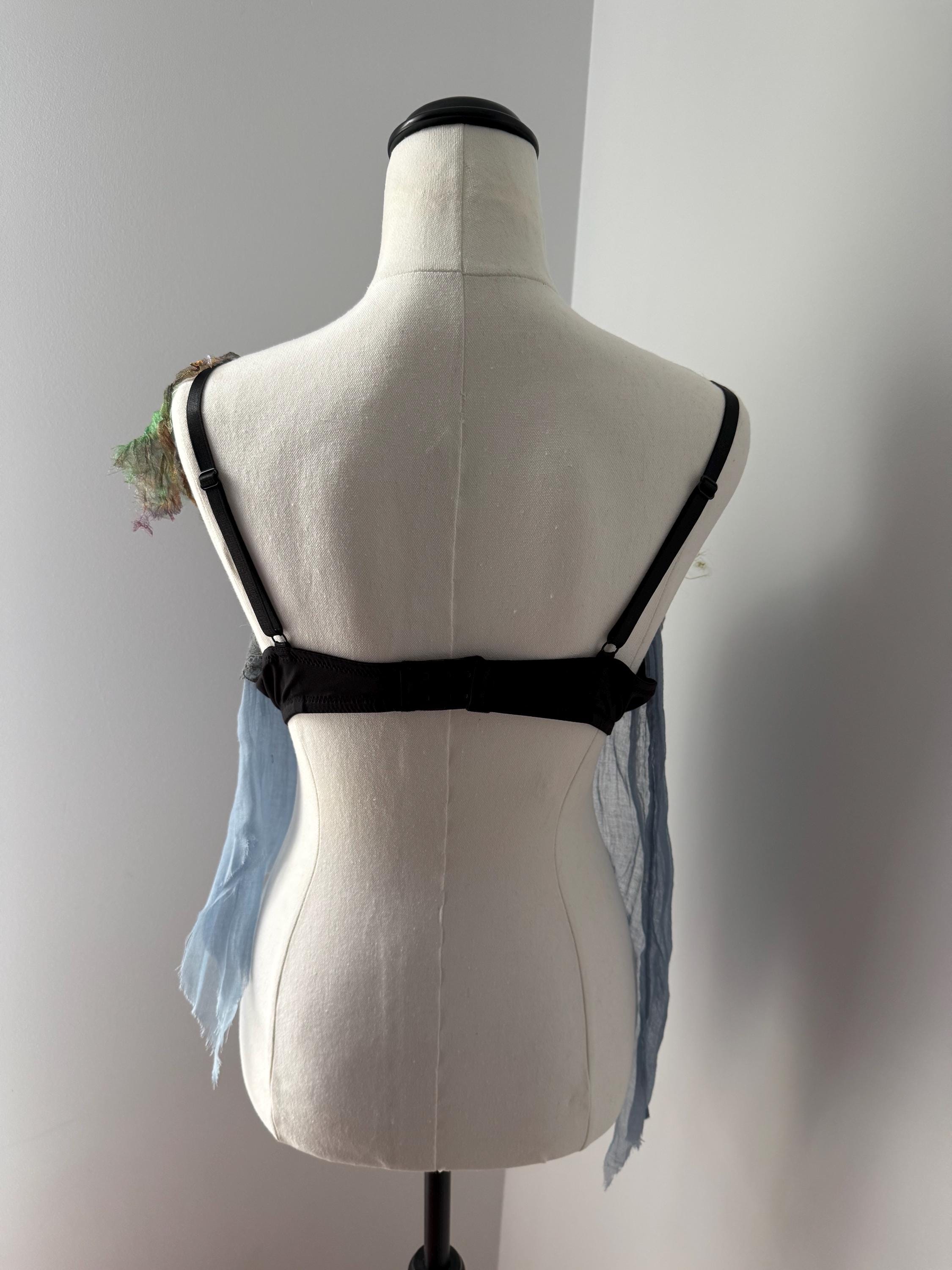 Ethereal Mer Fae Embellished Push up Bra Top! Fairy Tale Textile Art to ...