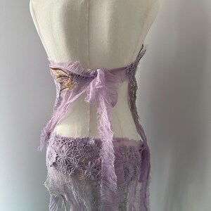 Beautiful Ethereal Outfit Fairy Tale Textile Art to Wear Top and Belt ...