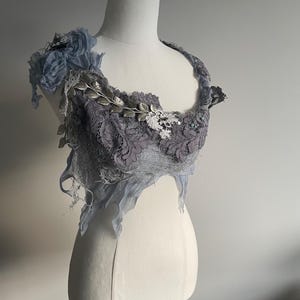 Beautiful Ethereal Outfit Fairy Textile Art to Wear Top. Small. Size ...