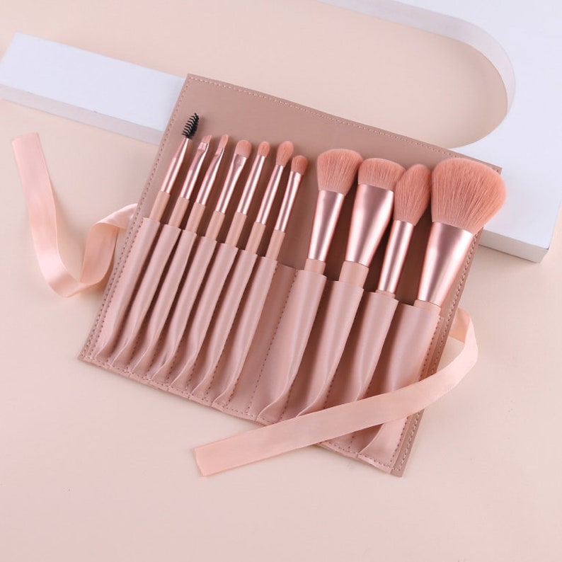 11pcs Make-up Brushes Face Powder Blusher Foundation Contour Brush Set ...