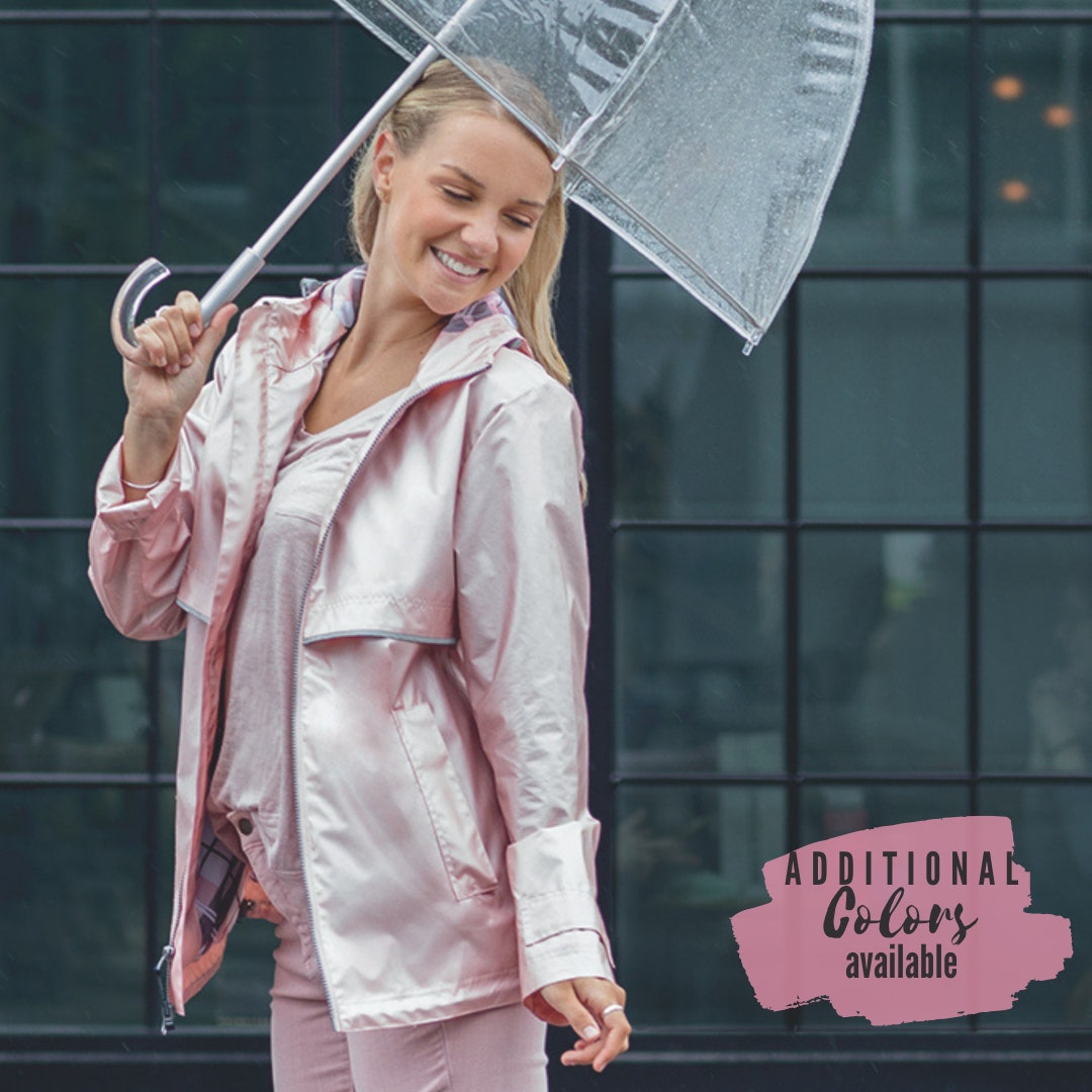 Charles River Rain Jacket-monogrammed Jacket-womens Rain Jacket ...