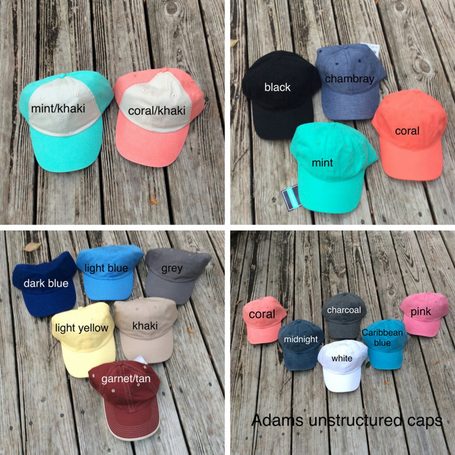 Preppy Baseball Hat Monogram Hat Hat for Boat Hat for | Etsy