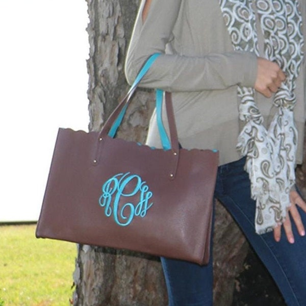 Monogram Handbag - Etsy
