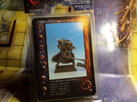 Items similar to Drune Persecutors Model Kit Confrontation Game 3 Piece ...