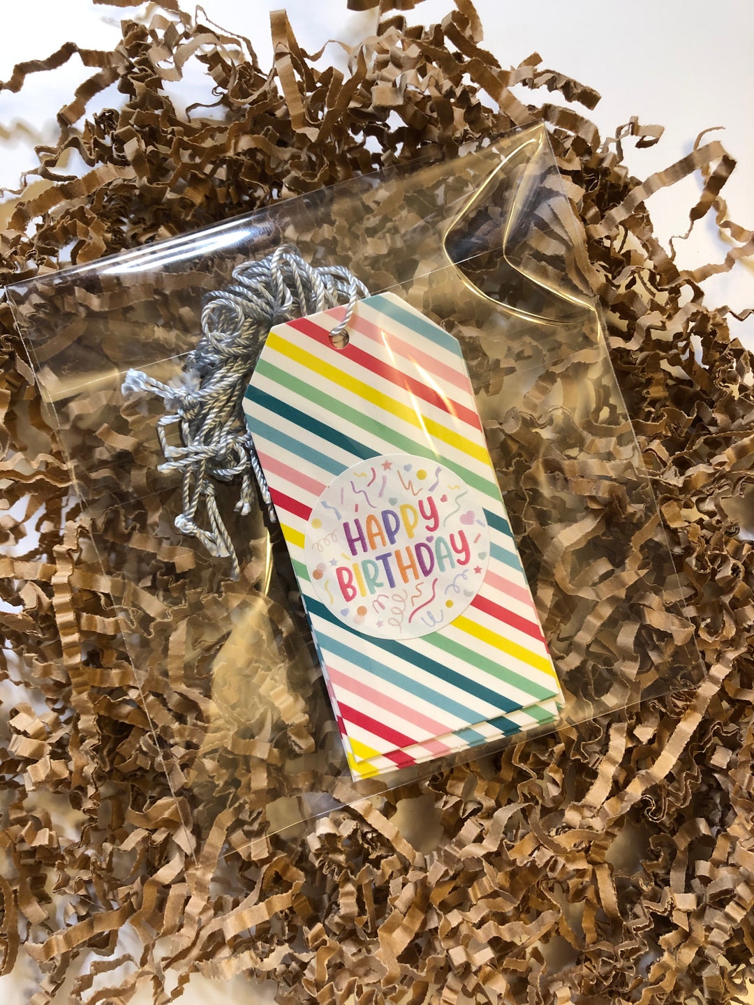 Happy Birthday Favor Tags, HBD Tags, HBD Favor Tags, HBD Gift Tags ...