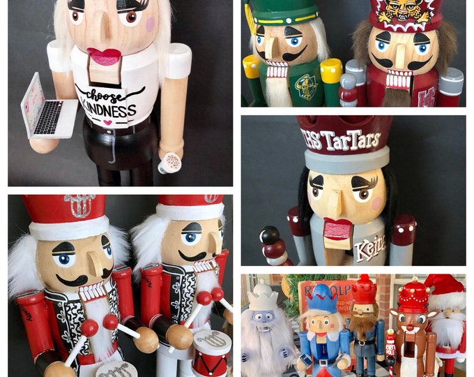 Custom Nutcracker Nutcracker Figurine Personalized - Etsy
