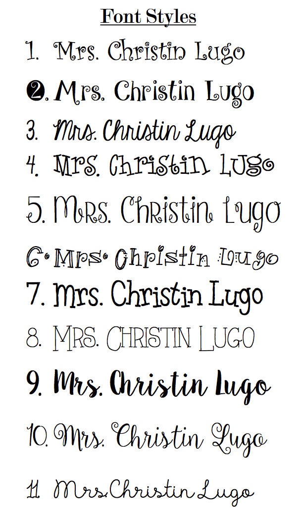 Custom Name Sign Teacher Name Sign School Counselor Sign | Etsy