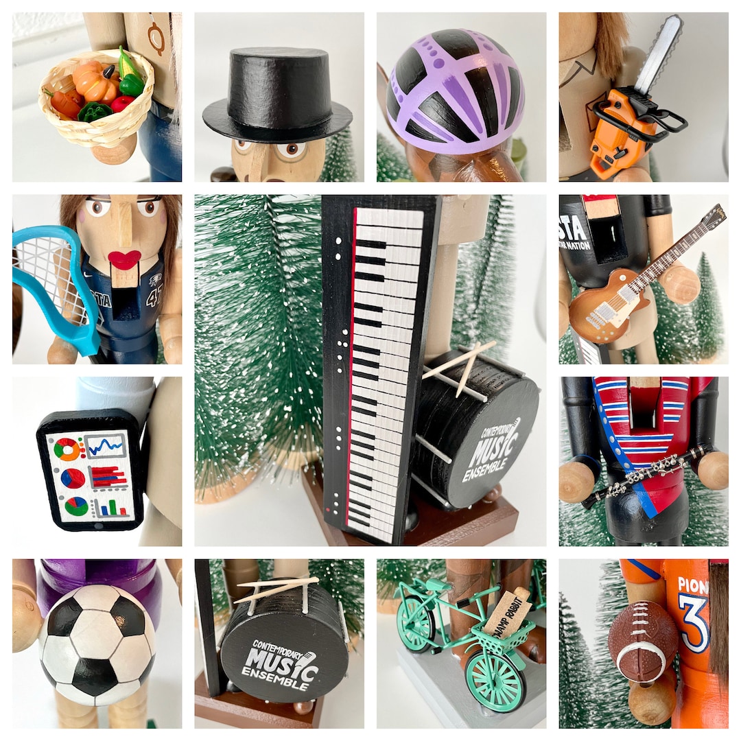 Nutcracker Prop Add-on - the Novel Owl - Custom Nutcrackers - Etsy