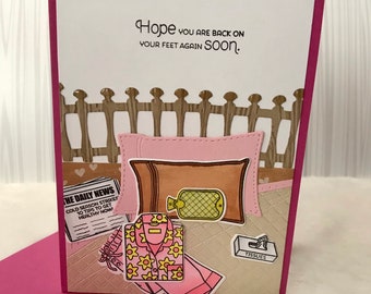 Handmade Buttercup Pop Out Get Well Card. - Etsy