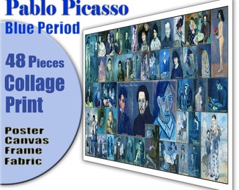 Picasso Blue Period Print - Etsy