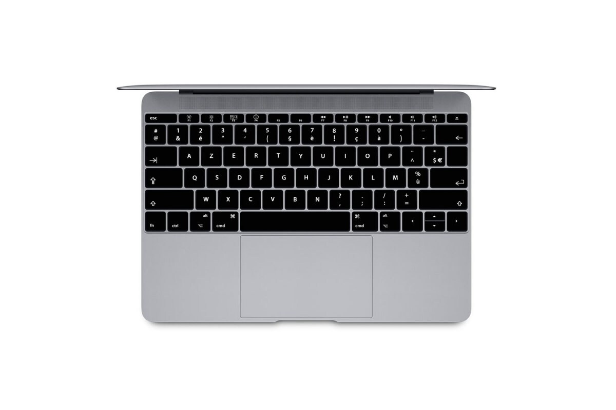 QWERTY -> AZERTY Conversion Sticker MacBook Pro and Air - Transform ...