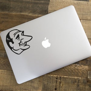 Stickers for Jacques Chirac Macbook Pro Air Made in FRANCE - Etsy