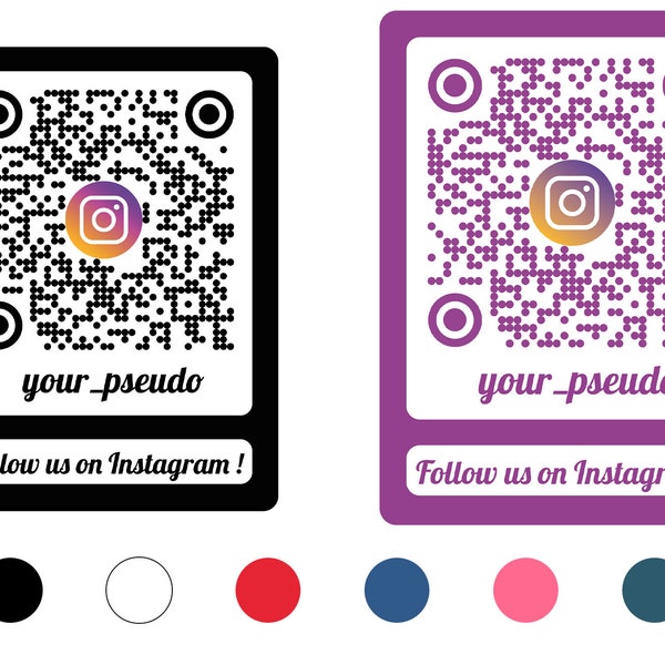 Instagram Scan Decal - Etsy