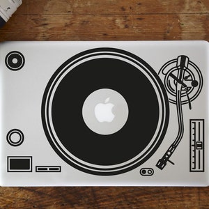 DJ Platinum Sticker for MacBook Air and Pro Stickers Made in France - Etsy