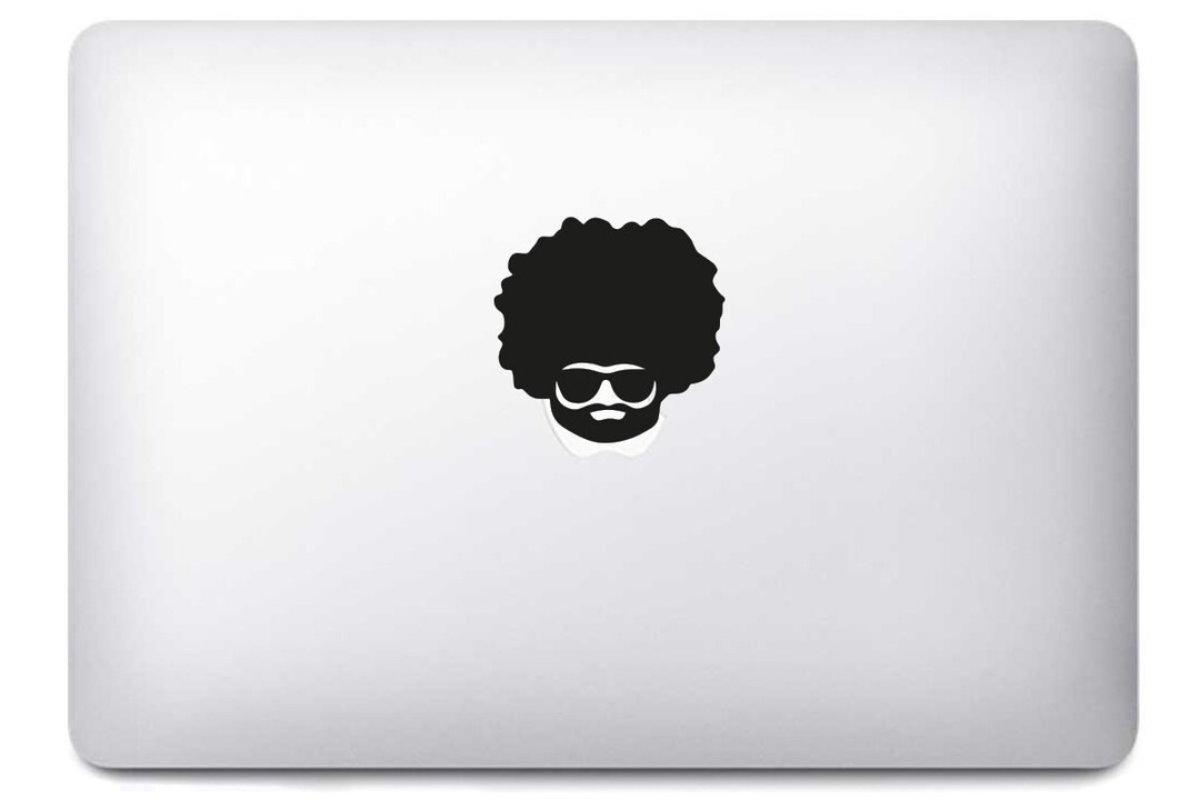 Stickers for Tete Afro MacBook Pro Air - Made in FRANCE - Same-day ...