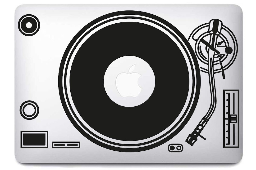 DJ Platinum Sticker for MacBook Air and Pro Stickers Made in France - Etsy
