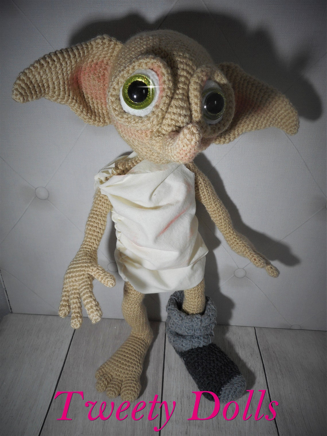 Dobby the House Elf Tutorial in French English or Dutch for - Etsy ...