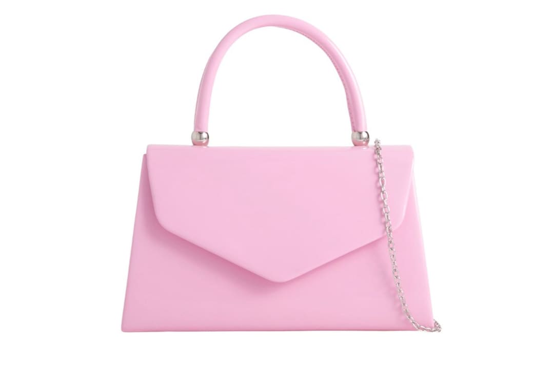 1960s Hand Bag Retro Grab Handle Bags Mod Vintage White Bag Small Bag ...