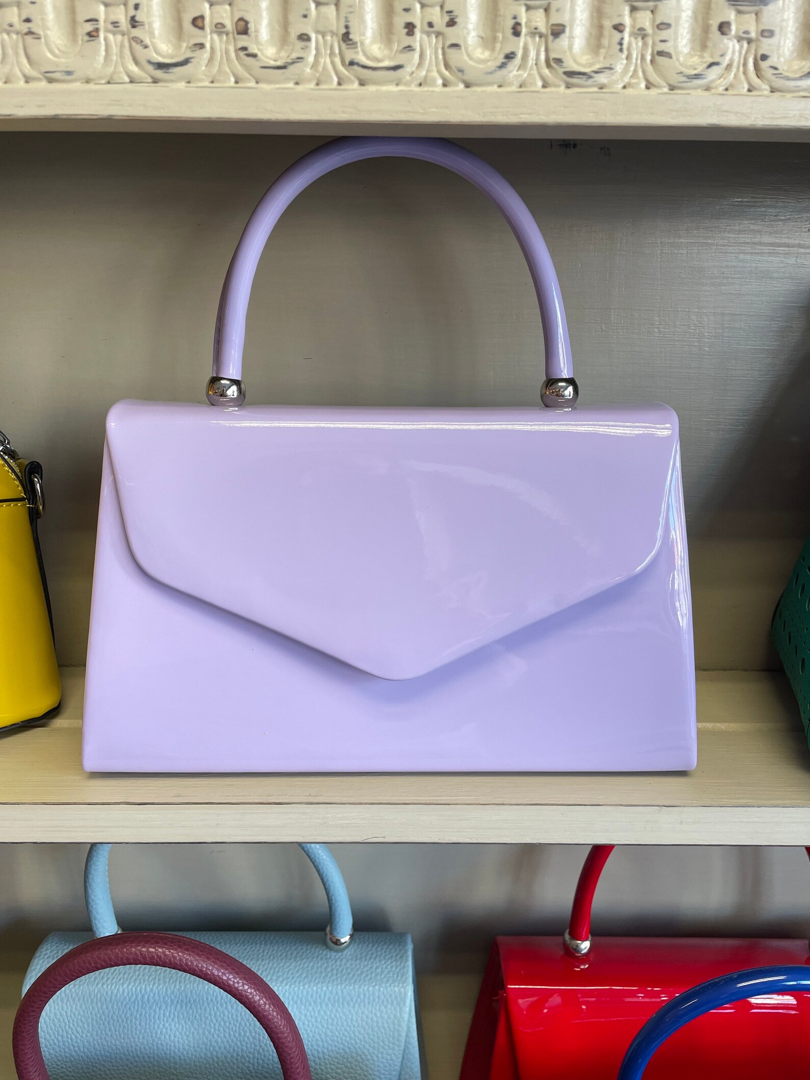 1960s Hand Bag Retro Grab Handle Bags Mod Vintage - Etsy