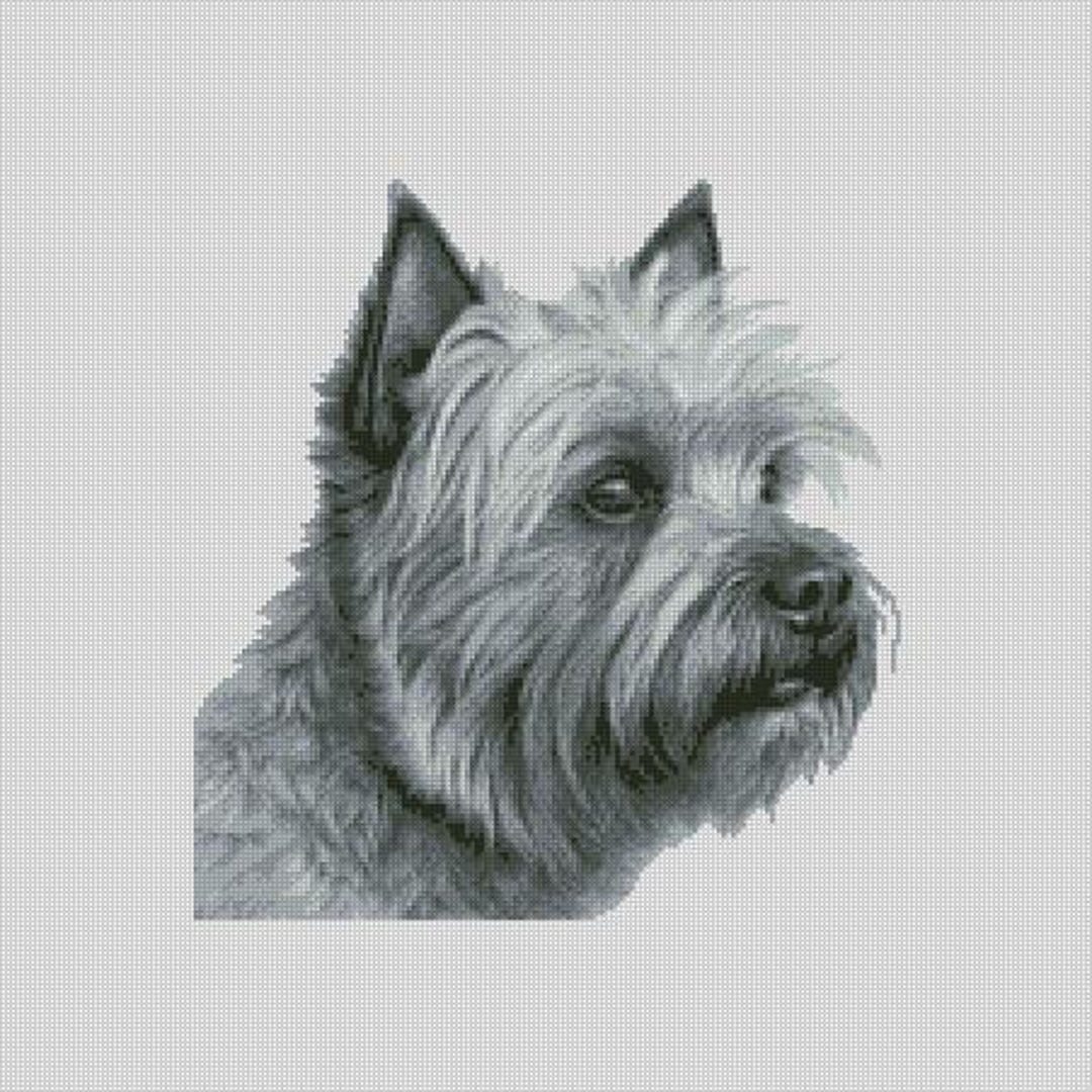 Cairn Dog 3 Cross Stitch Chart Instant Download PDF Pattern Keeper ...