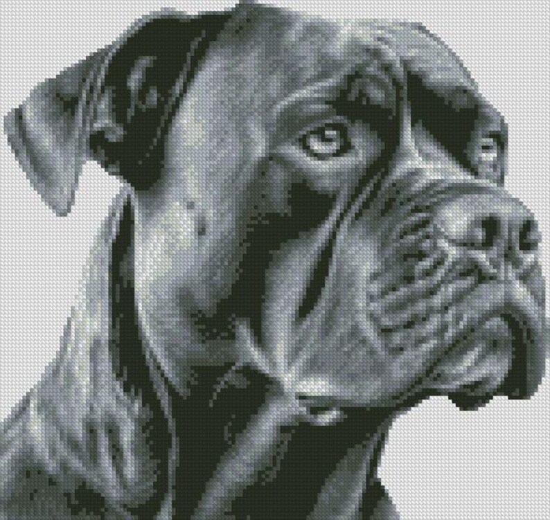 Cane Corso Dog 2 Cross Stitch Chart Instant Download PDF Pattern Keeper ...