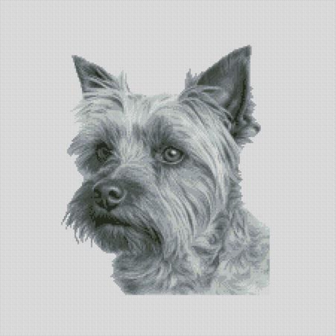 Cairn Dog 2 Cross Stitch Chart Instant Download PDF Pattern Keeper ...