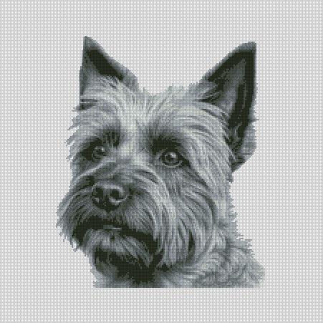 Cairn Dog 1 Cross Stitch Chart Instant Download PDF Pattern Keeper ...