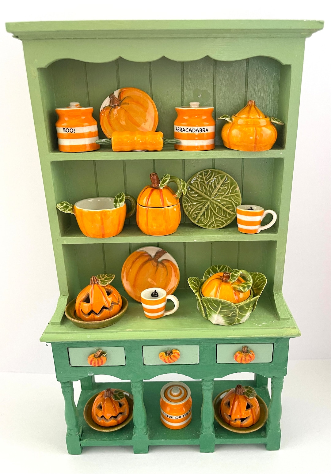 Pumpkin Miniature Ware - Etsy