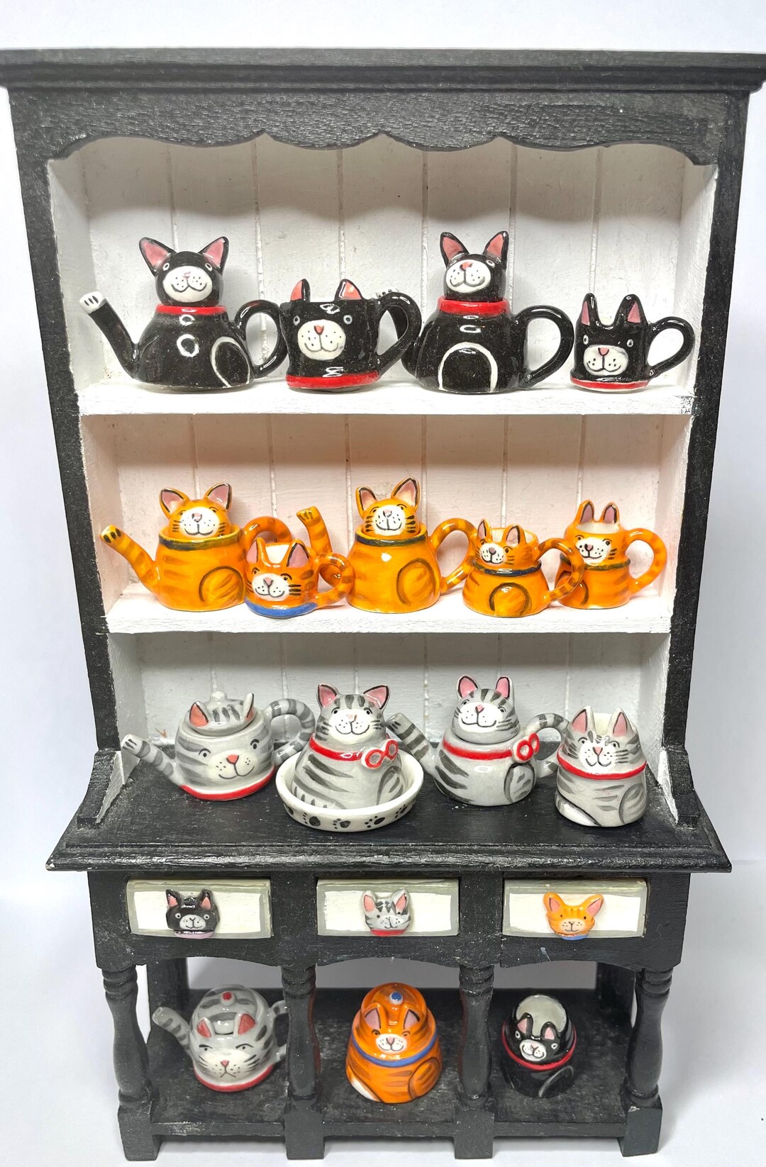 Cat Miniatures - Etsy