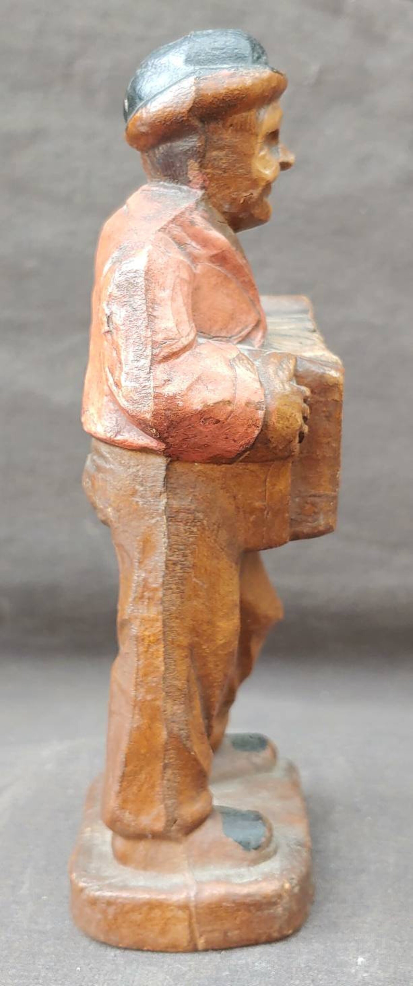 Old Vintage Syroco Composition Figure Figurine Hobo Musician | Etsy