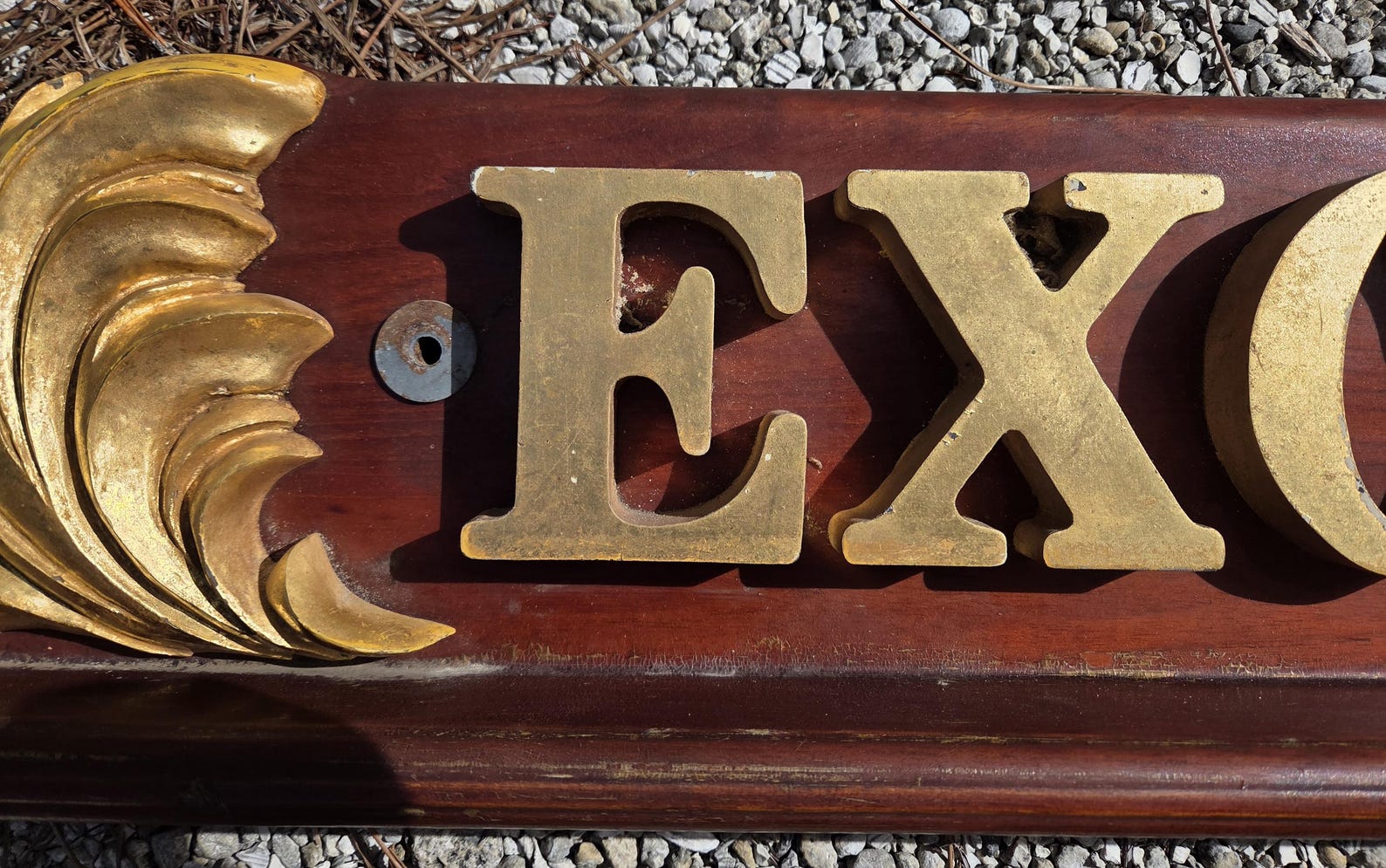 Old Vintage Handmade Teak Wood Yacht Nameplates Boat Name Boards Signs ...