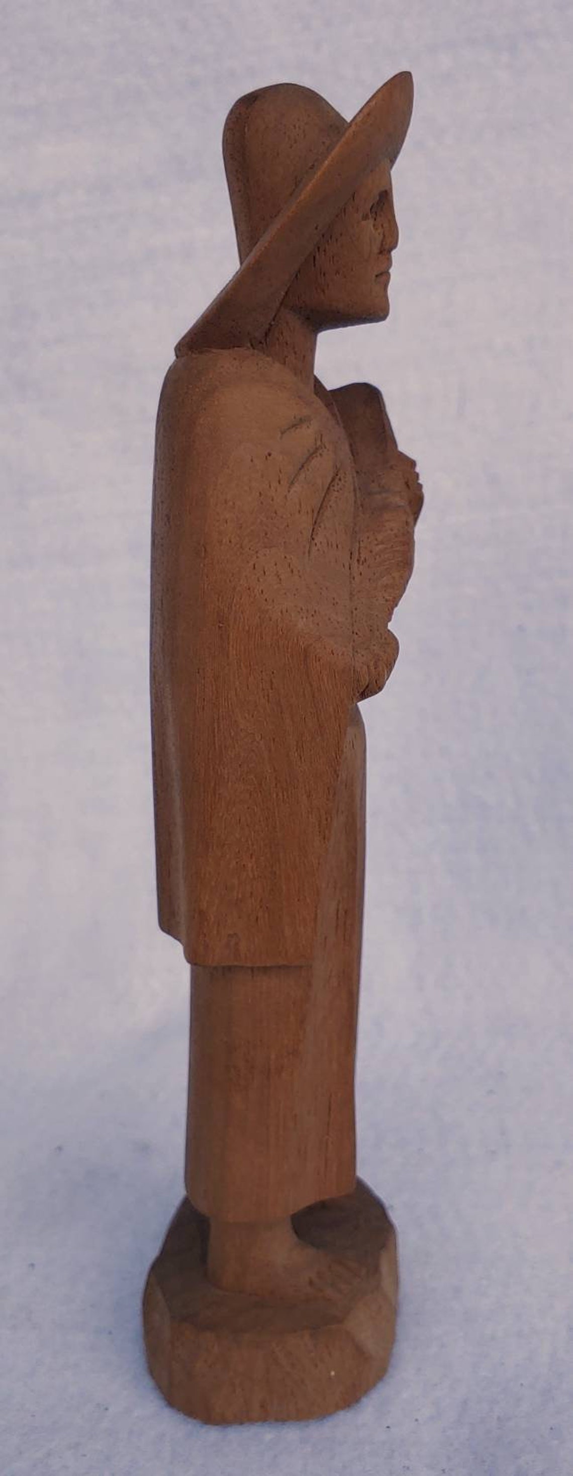 Vimtage Hand Carved Wooden Peruvian Figure Figurine Wood | Etsy