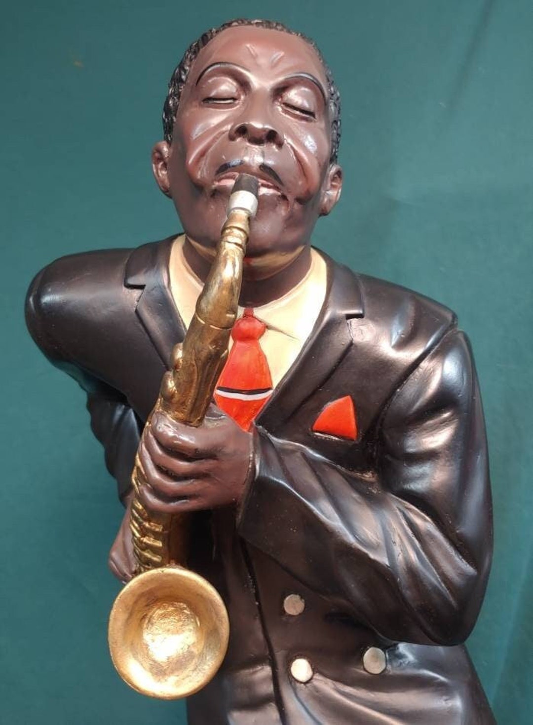 Old Vintage Charles Parker Jr. Yardbird Bird Jazz Saxophone Sax Player ...