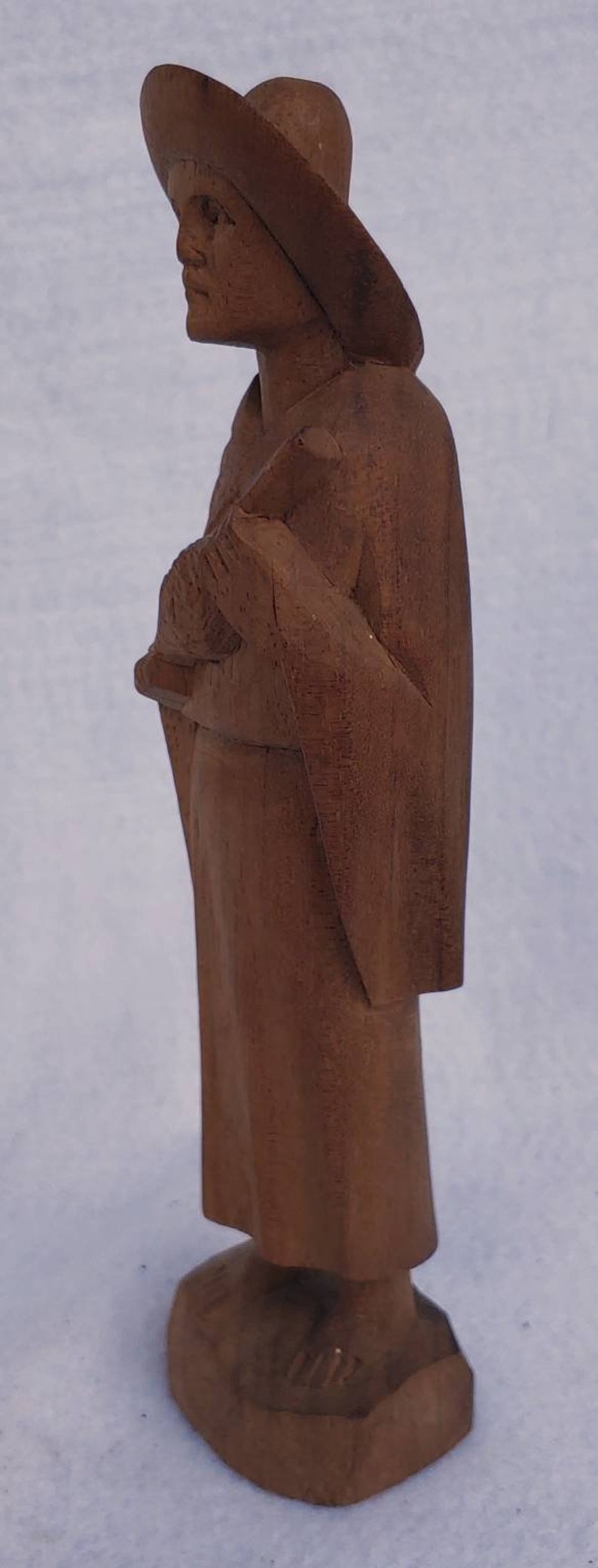 Vimtage Hand Carved Wooden Peruvian Figure Figurine Wood | Etsy