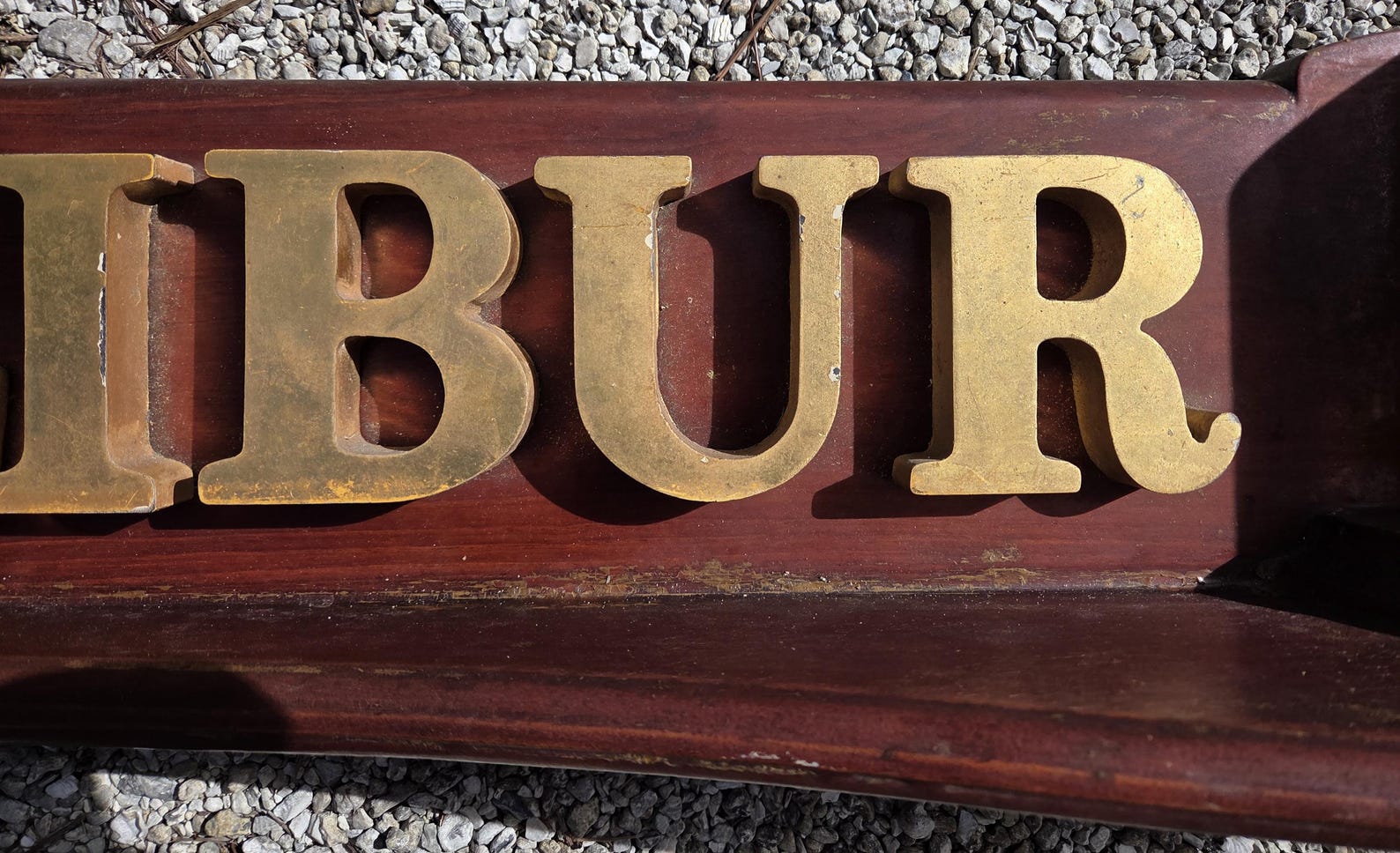 Old Vintage Handmade Teak Wood Yacht Nameplates Boat Name Boards Signs ...