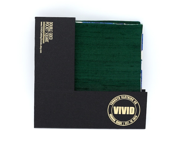 Emerald Green Pocket Square Dark Green Emerald Wedding - Etsy