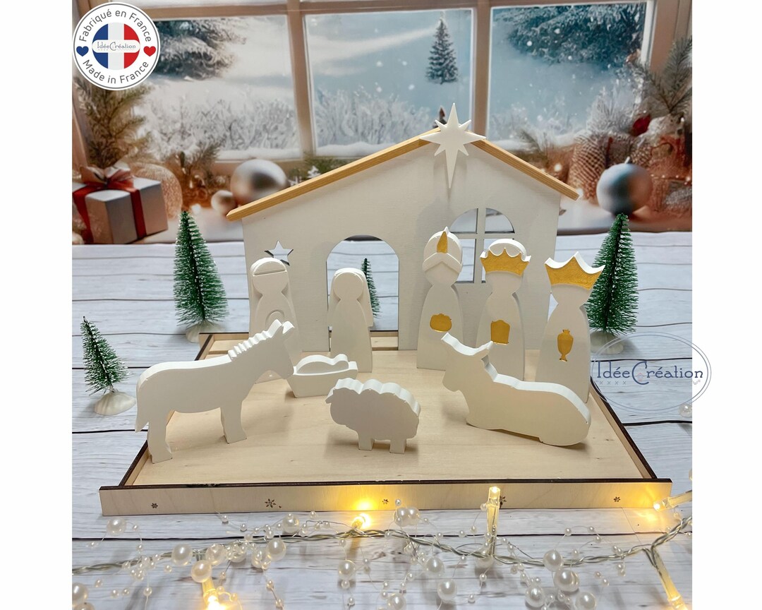 Creche De Noel Scandinave