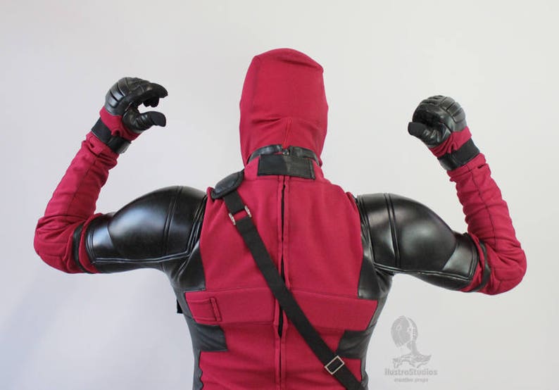 Deadpool shoulders pads | Etsy