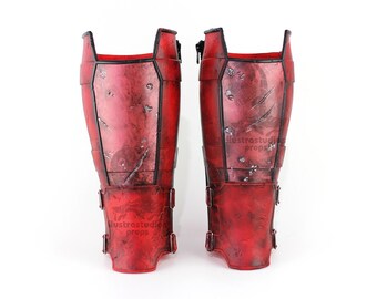 Deadpool 2 Shin Guards and Boot Armor - Etsy